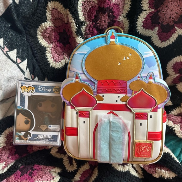 Loungefly | Bags | Limited Editionaladdin 3th Anniversary Palace Mini ...